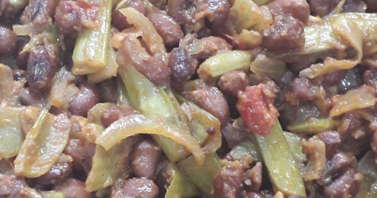 Cluster Beans And Lobia Fry Recipe by benazir z - Cookpad