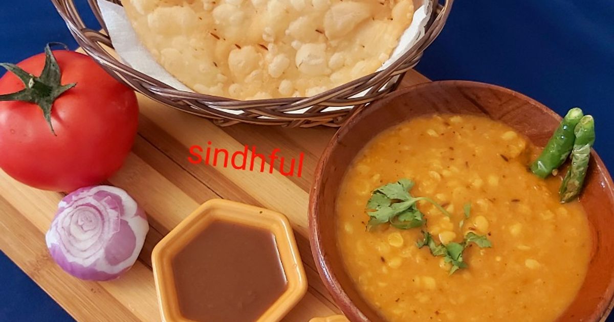 Dal Pakwan Sindhi Special Breakfast Recipe by Vidita Bhatia - Cookpad