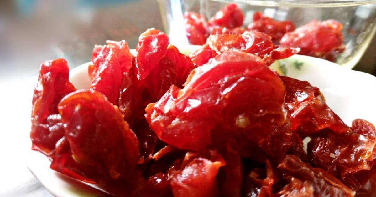 Resep MANISAN TOMKUR(tomat rasa kurma) oleh DAPUR CIMOETZ - Cookpad
