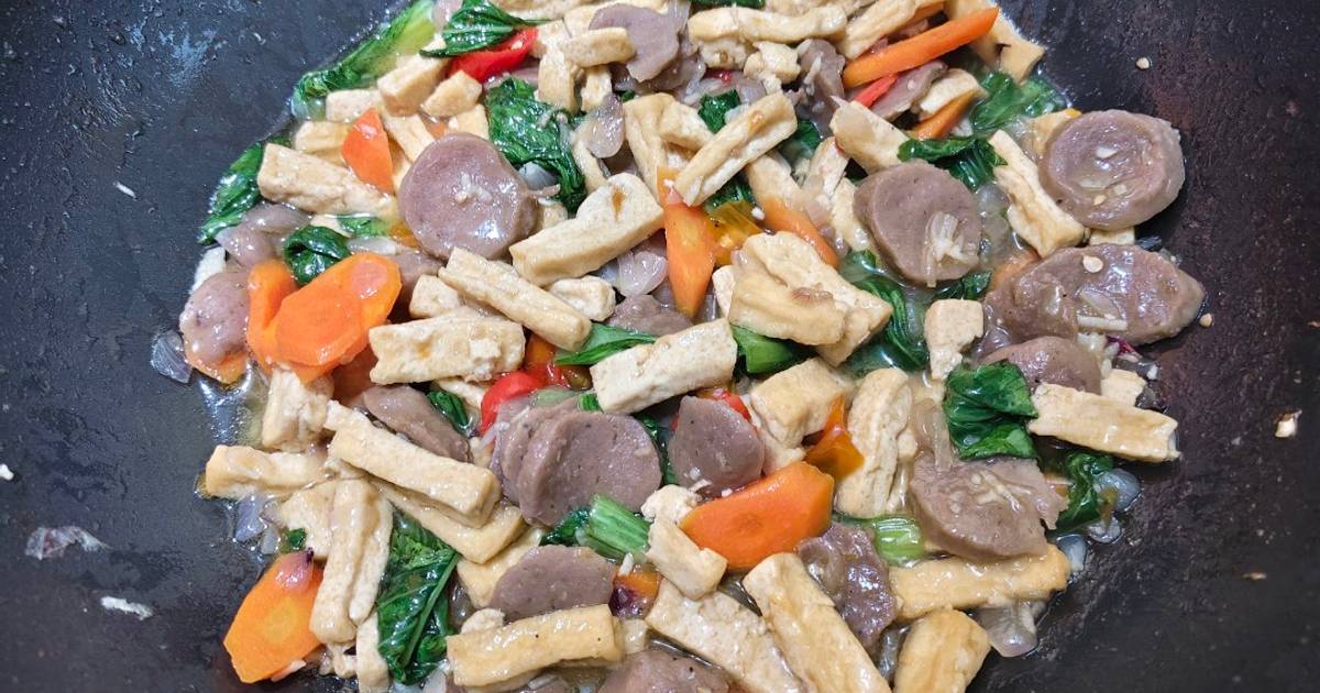 Resep Oseng Bakso Tahu Pokcay oleh Key - Cookpad