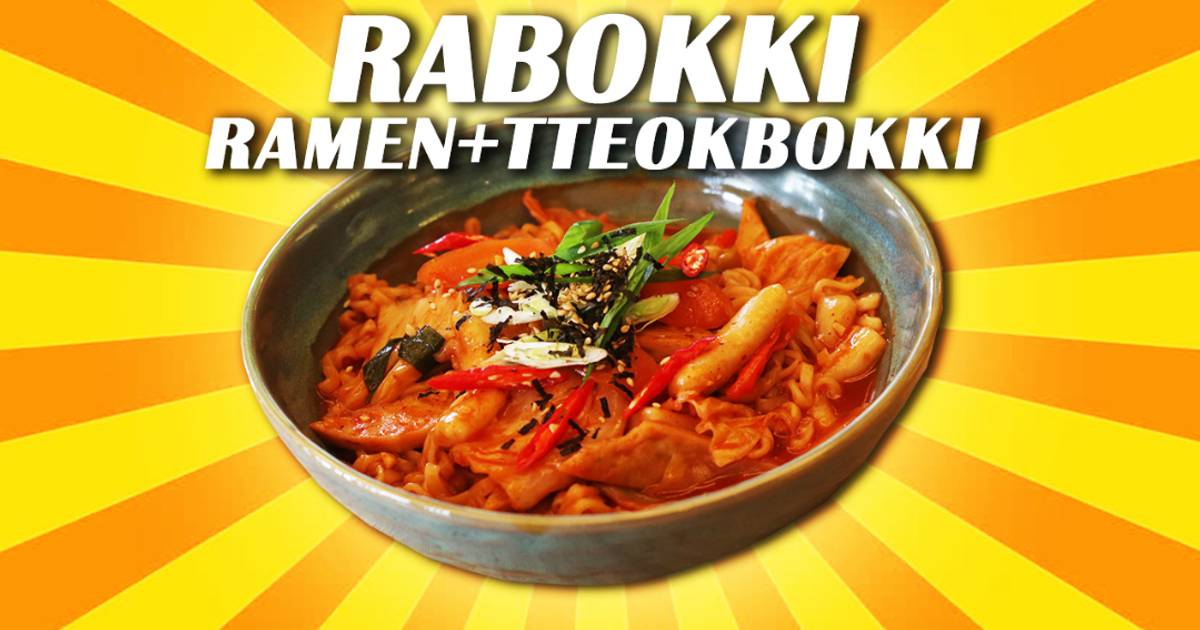 Resep RABOKKI-Ramen Tteobokki: Mie Lezat Khas Korea oleh Devina ...