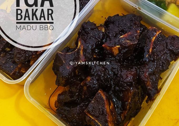 Resep Iga Bakar Madu BBQ oleh Ummu Bilqis - Cookpad
