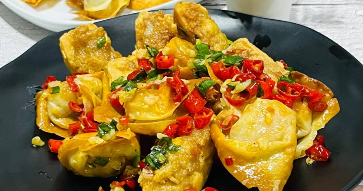 Resep 613. Tahu Pangsit Cabe Garam oleh Juliana Tendeas - Cookpad
