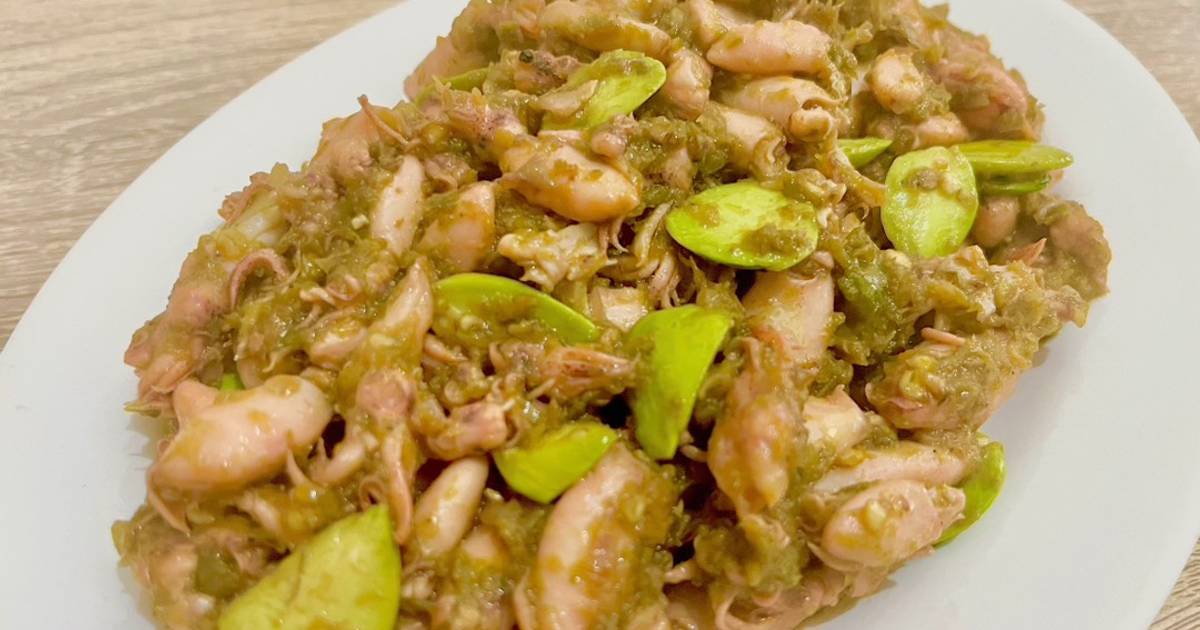 Resep Baby Cumi Sambal Hijau oleh Sofia Khisam - Cookpad