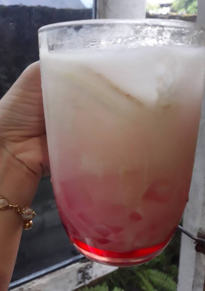 Resep Es Kelapa Nata de coco with Syrup Mandau oleh Ana Rafa Fadhlillah ...