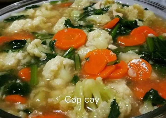 Resep Cap Cay Kuah oleh PinK Kitchen - Cookpad
