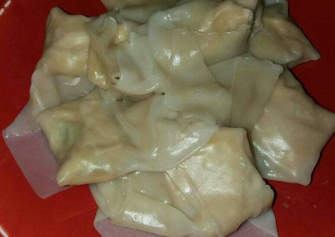 Resep Pangsit Rebus oleh stella karunia - Cookpad