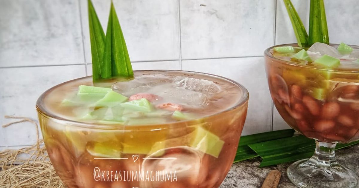 Resep Es Bongko Pandan Kacang Merah oleh Dapur OemahDanish - Cookpad