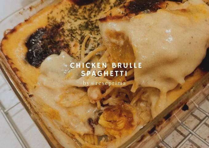 Resep Chicken Spaghetti brulee oleh AmelPrima - Cookpad