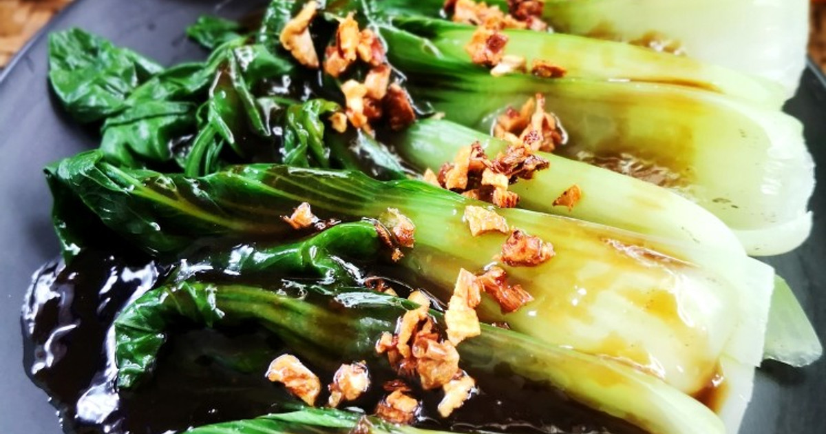 Resipi Bok Choy Oyster Sauce oleh Secubit Rasa Cik Nani🌷 - Cookpad