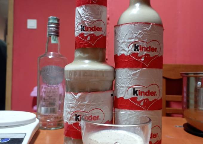 Kinder likőr | Angelika Czinczár receptje - Cookpad receptek