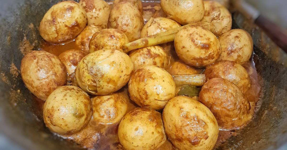 585 resep telur rebus bumbu gulai enak dan mudah - Cookpad