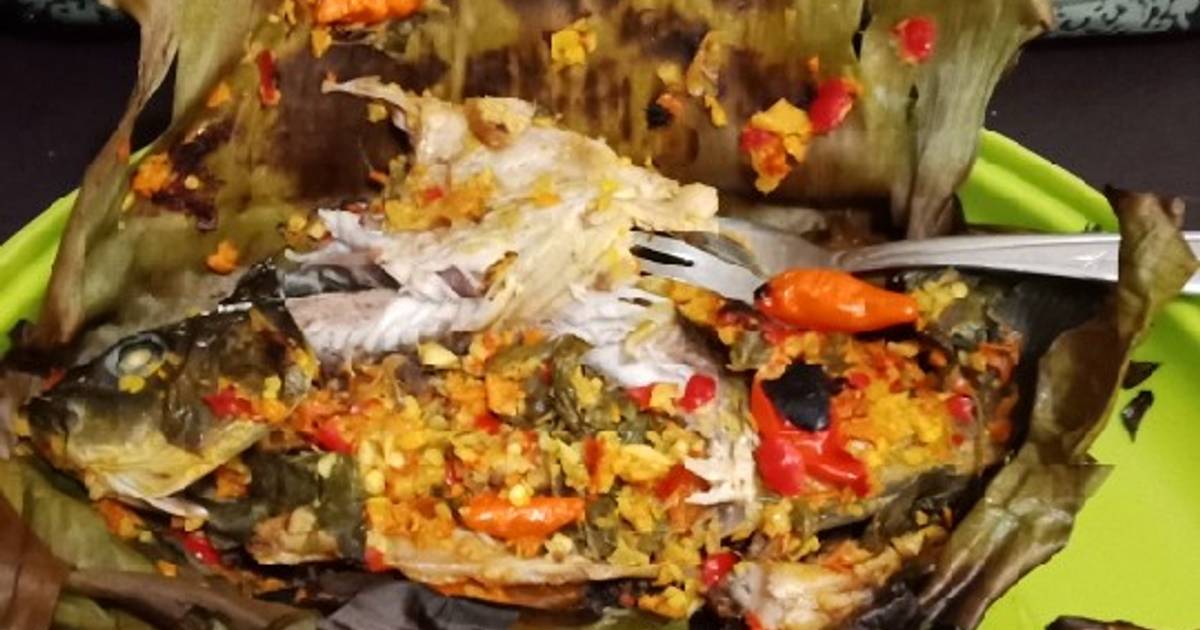 Resep Pepes ikan mas mudah oleh Irannia Uma Chonnia - Cookpad