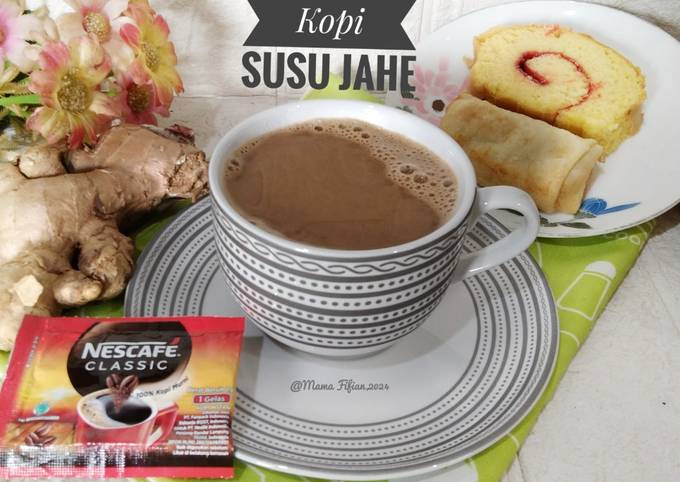 Resep Wedang Kopi Susu Jahe oleh Lanjarsih/Mama Fifian ( MasakanRumahan ...
