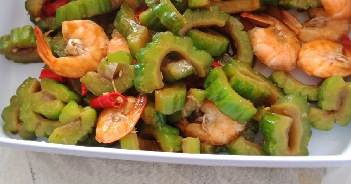 Resep masak udang pare rumahan enak dan mudah - Cookpad