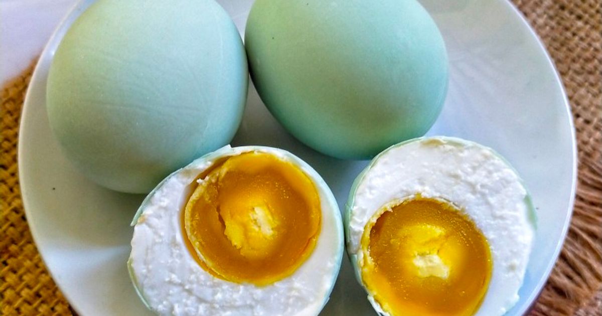 Resep 313. Telur Asin Homemade Praktis (Telur Bebek Dan Telur Omega ...