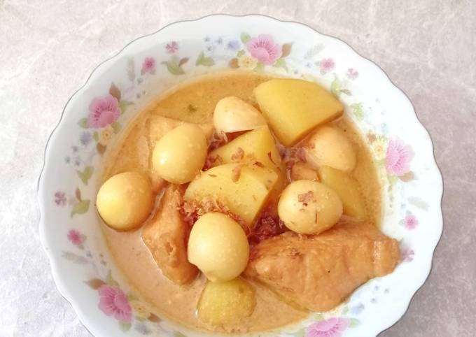 Resep Semur Telur Tahu Kentang oleh Febry Caturia - Cookpad