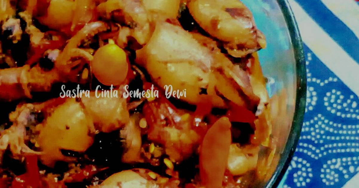 210 resep cumi bumbu rica rica enak dan mudah - Cookpad