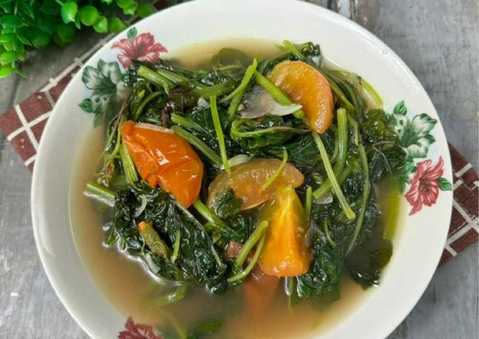 Resipi Bayam merah berkuah oleh Faizah Yahya(Mrs Peija) - Cookpad