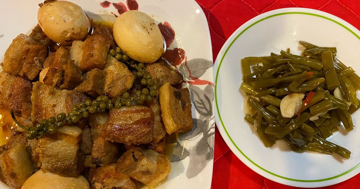 Sweet And Sour Pickled Water Spinach Recipe By Minh Hayes