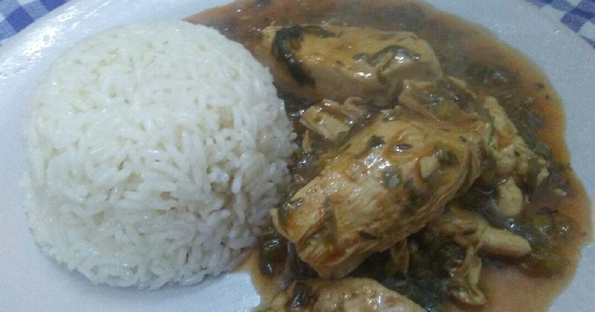 Pollo Con Salsa De Apio Receta de Hector Romero- Cookpad