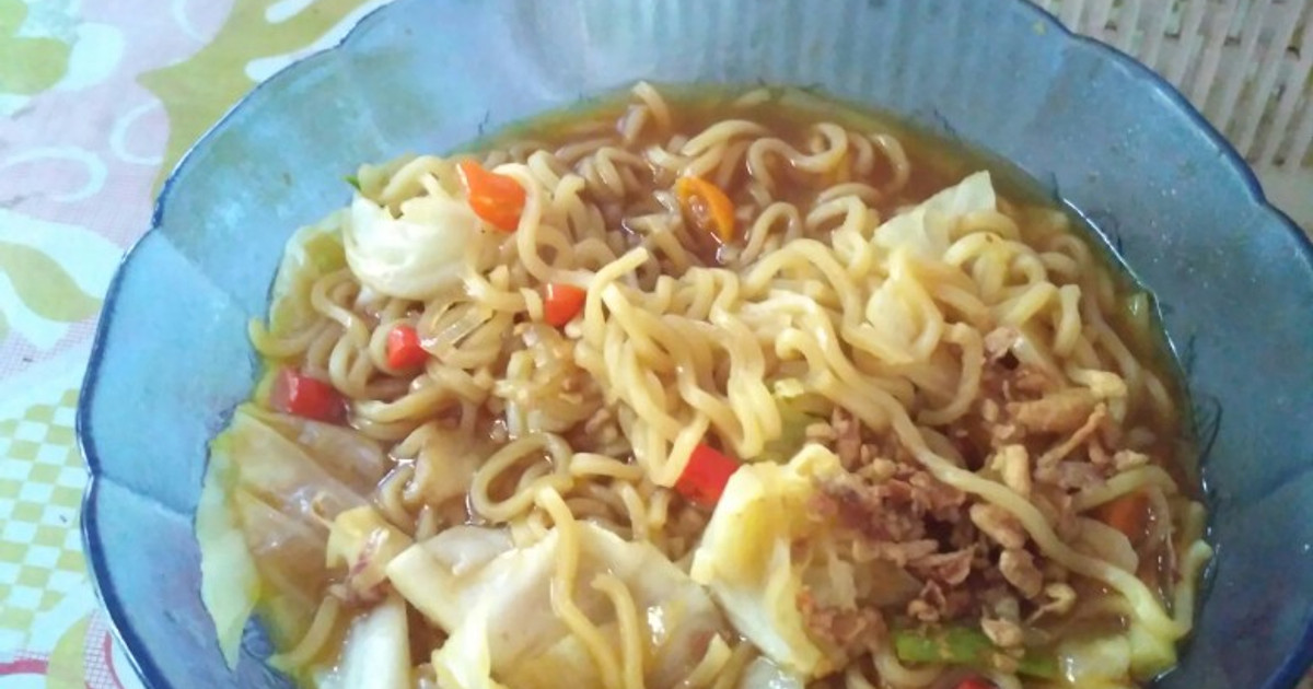 Resep Mie Rebus Pedas #Resep Keempatku oleh Elisabeth Eda - Cookpad