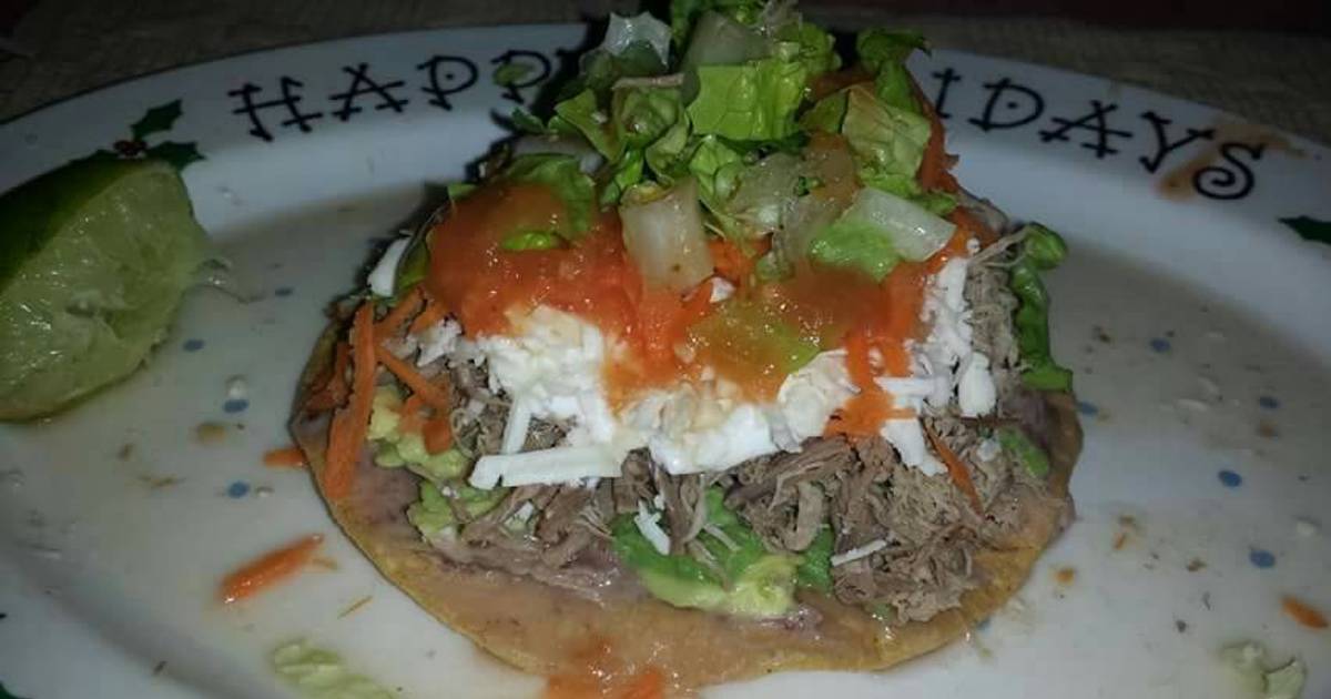 Tostadas de Res Receta de Alina Chrome- Cookpad