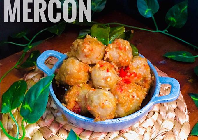 Resep Pentol Pedas Mercon oleh Wulandari Yulia Puspita - Cookpad