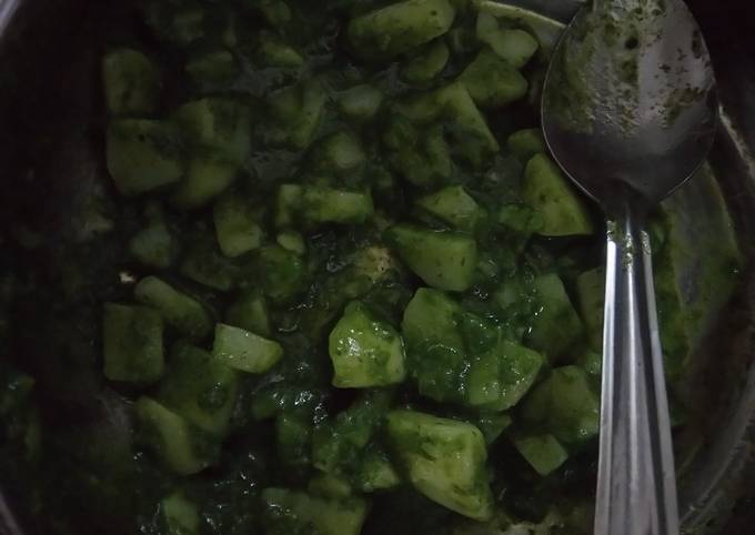 Dhaniya aloo chaat.. Recipe by Pakhi Gupta - Cookpad