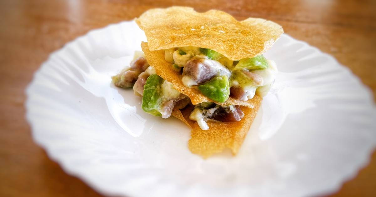 Mille-feuilles de brick à la bonite de Robert Barrero - Cookpad