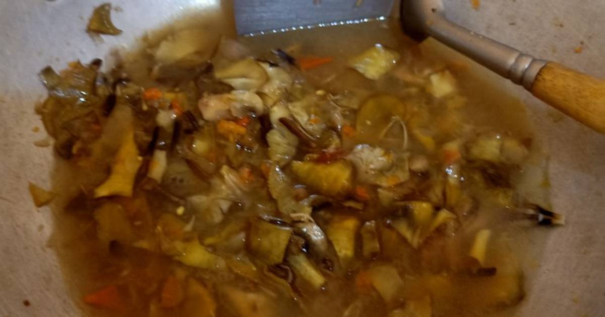 Resep Uyah asem ontong / jantung pisang oleh romi alfianto - Cookpad