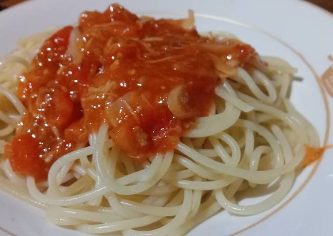 Resep Spaghetti ayam pedas oleh Diah Tri Norita - Cookpad