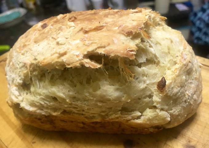 Pan de cebolla y queso Receta de Hernan Diego Martin- Cookpad
