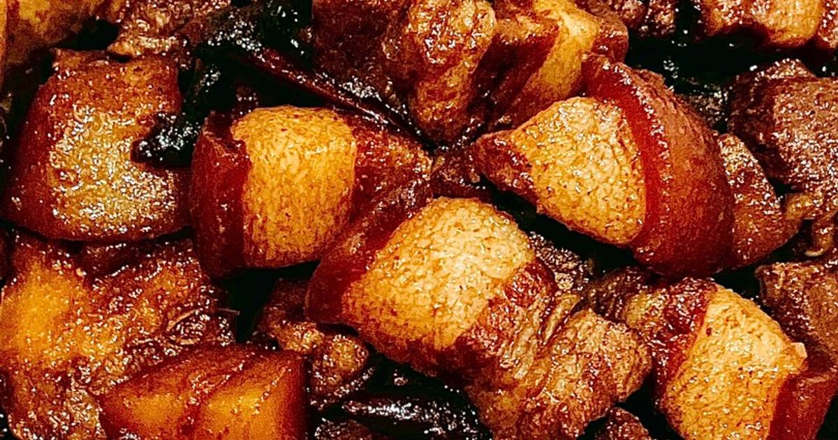 Resep Babi Kecap (dengan Kentang dan Telur) oleh Nathalia Tj - Cookpad