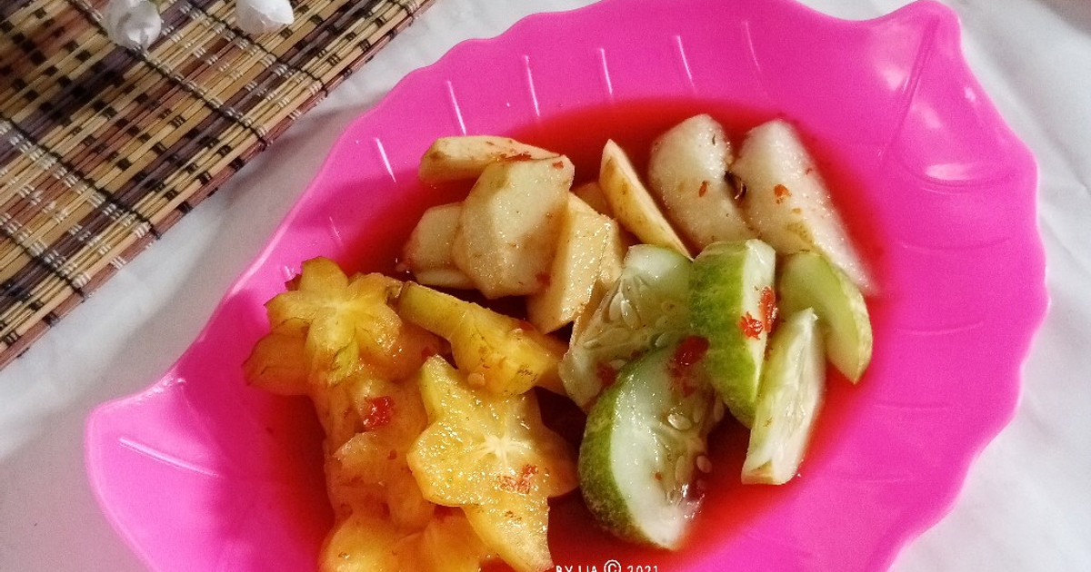Resep Rujak Kuah Pindang (Khas Bali) oleh Lia Ariani - Cookpad