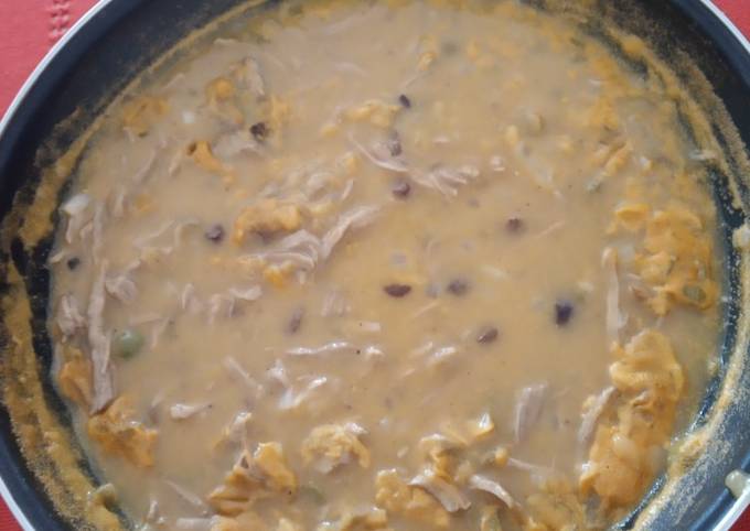 Picadillo dulce en salsa de azafrán bola Receta de Paul Figuer- Cookpad