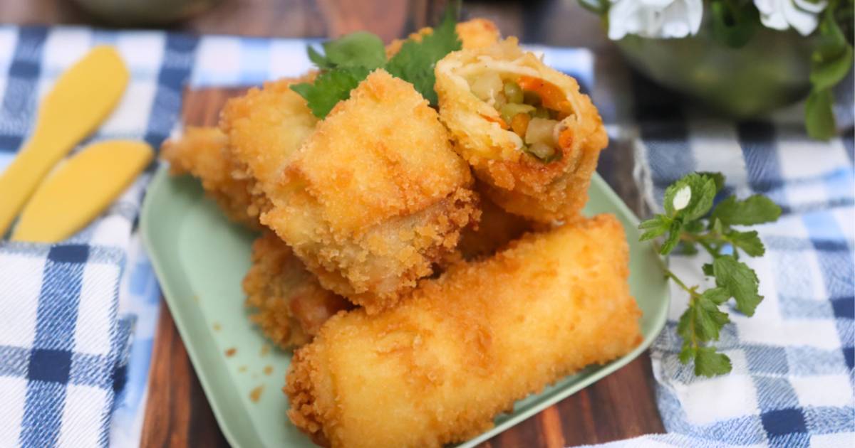 Resep risoles renyah, lembut, mudah dibuat