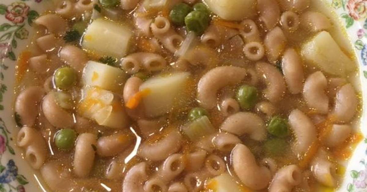 Sopa de pasta - 3.156 recetas caseras- Cookpad