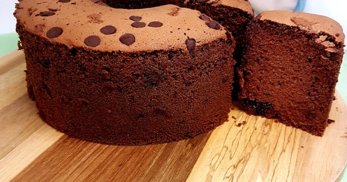 Resep Bolu Chiffon Coklat oleh Ade Serulita - Cookpad
