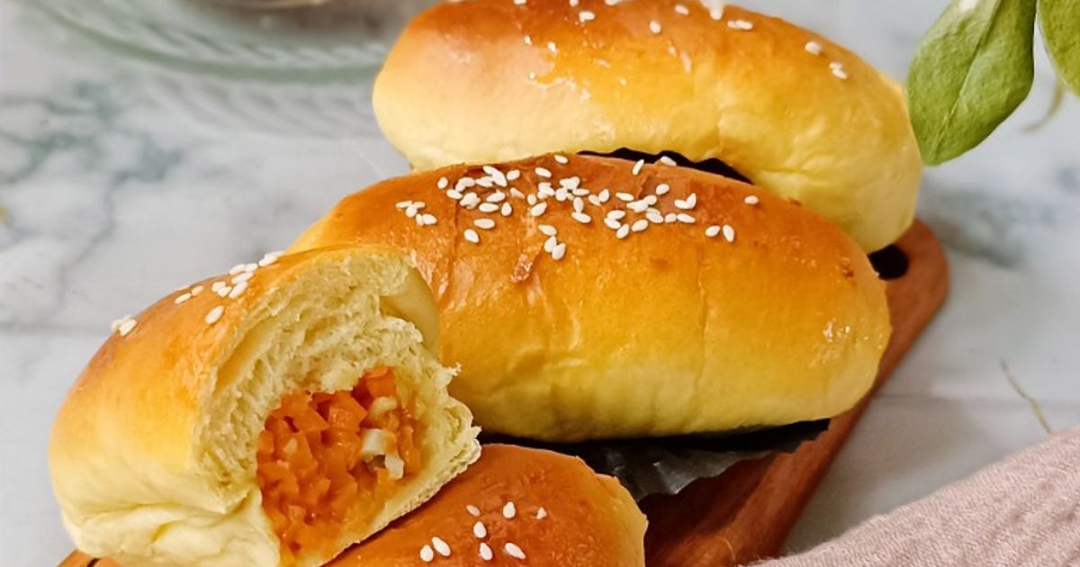 Resep Roti Manis Isi Sayur oleh Ibu Tina - Cookpad