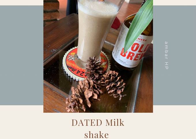 Resep SUSU KURMA (Date milk shake) oleh Ambar HP - Cookpad
