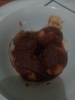 Resep Telur Balado Bumbu Instan oleh Anggraita - Cookpad