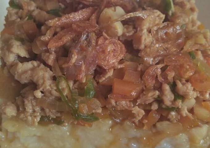 Resep Nasi tim ayam mpasi oleh Ida Rosdiana - Cookpad