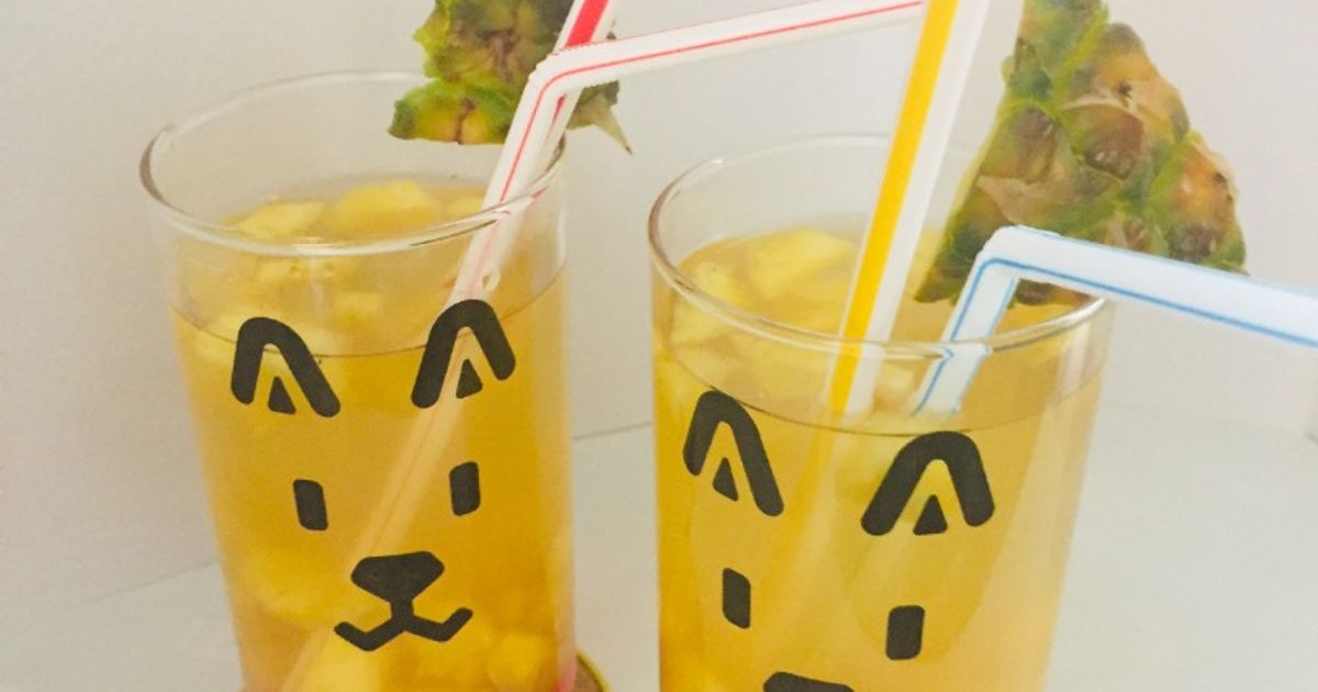 Refresco De Piña ! Receta de yenit julia tajiri- Cookpad