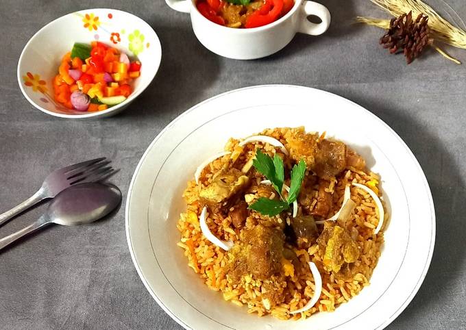 Resep Simple Fried Rice Lamb Tagine oleh Gita Rahayu - Cookpad