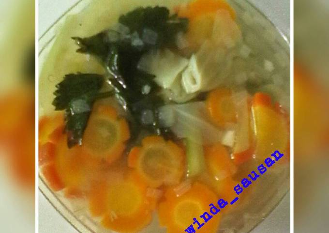 Resep Sop cemplung-cemplung oleh winda sausan - Cookpad