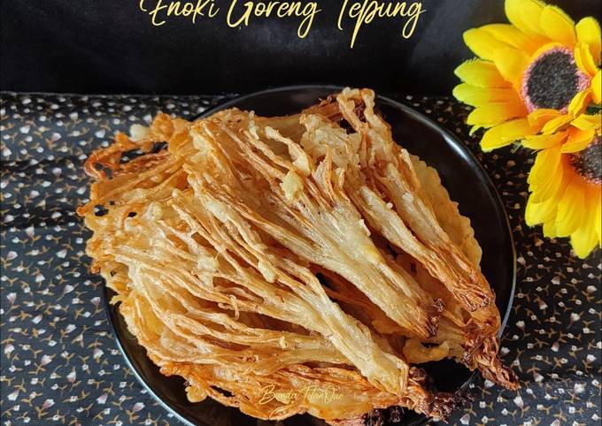 Resep Enoki Goreng Tepung oleh Bunda TitanQue - Cookpad