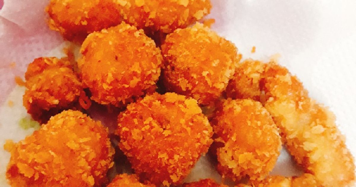 Resep Bola Bola Nasi Stick Nasi Kornet (Mpasi 13m+) Anti Gtm oleh ...