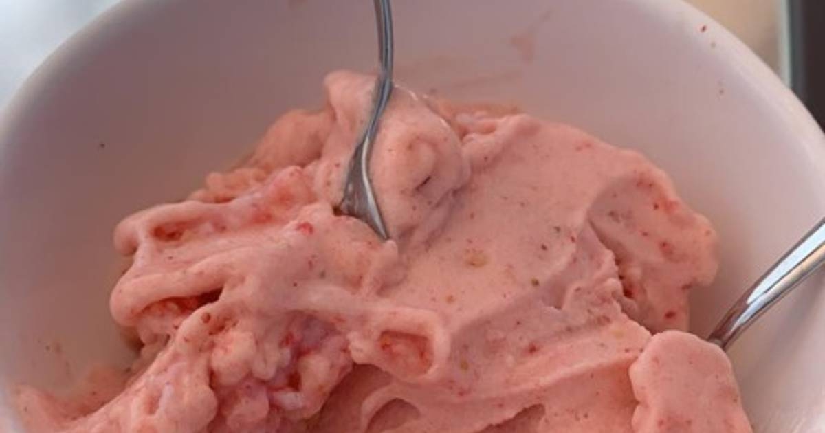 Helado fit Receta de Rita Macias Garrucho- Cookpad