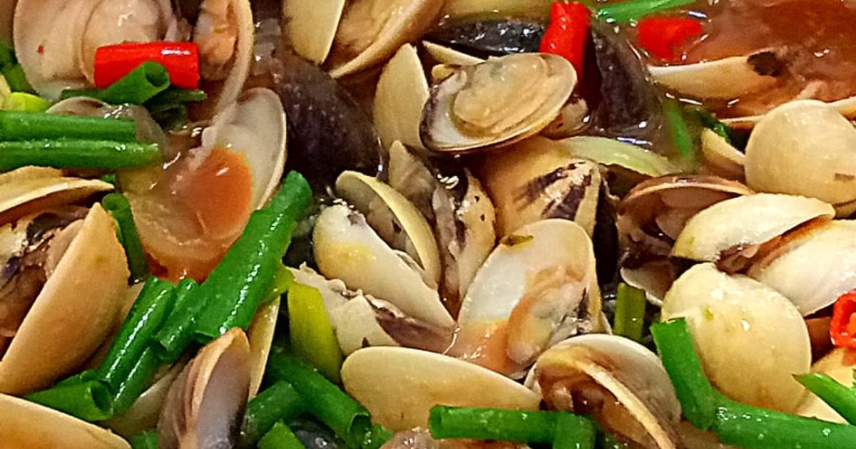 Resep Kerang putih asam manis pedas oleh Nisya - Cookpad